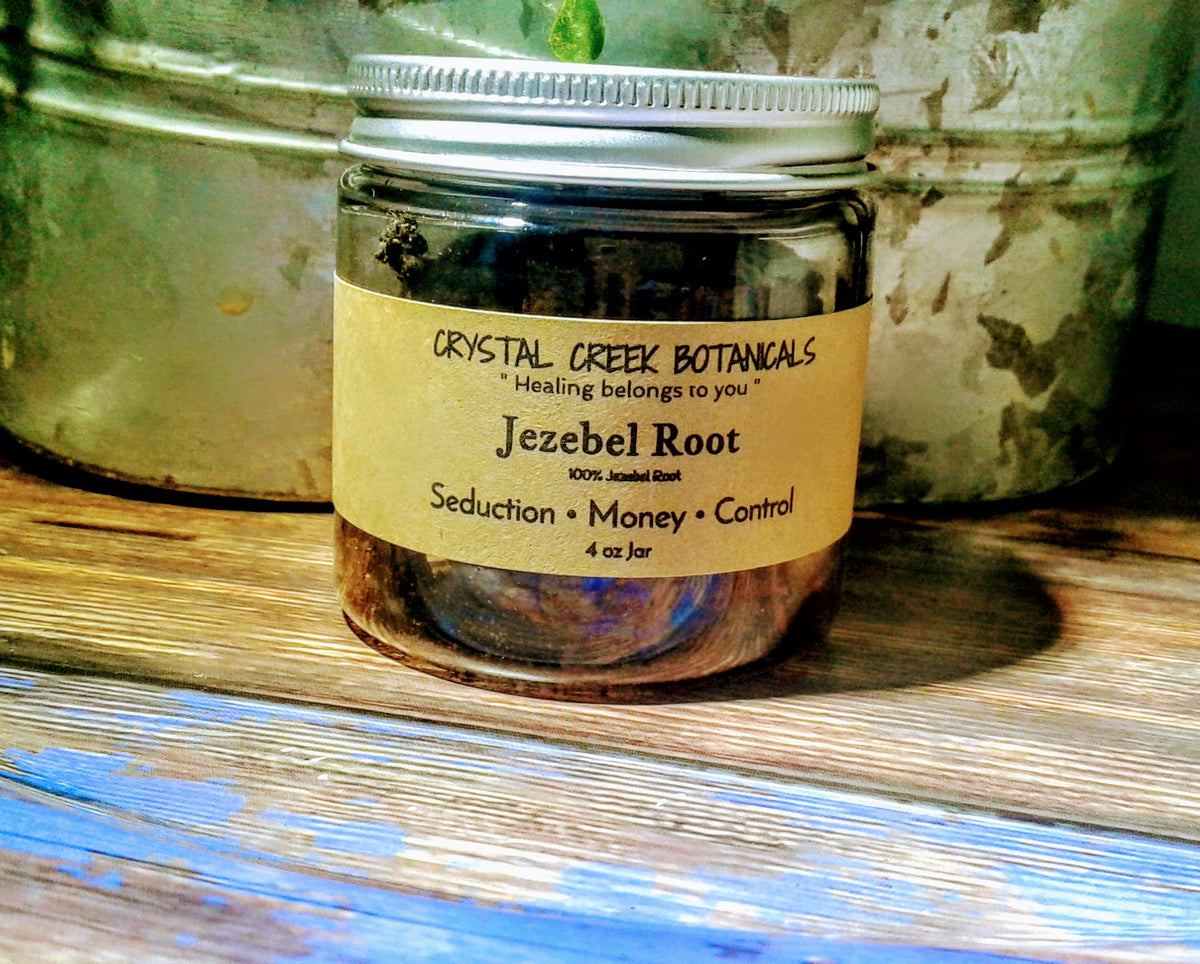 Jezebel Root Herb 4 oz Jar – Crystal Creek Botanicals