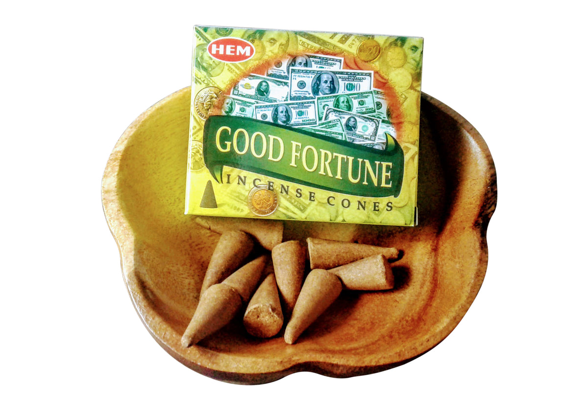 Good Fortune Incense Cones – Crystal Creek Botanicals